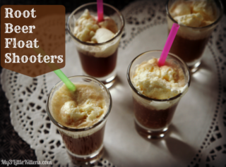 Root Beer Float Shooters - My 3 Little Kittens