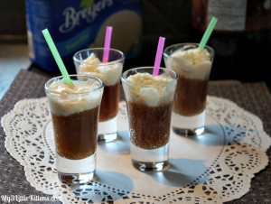 Root Beer Float Shooters - My 3 Little Kittens